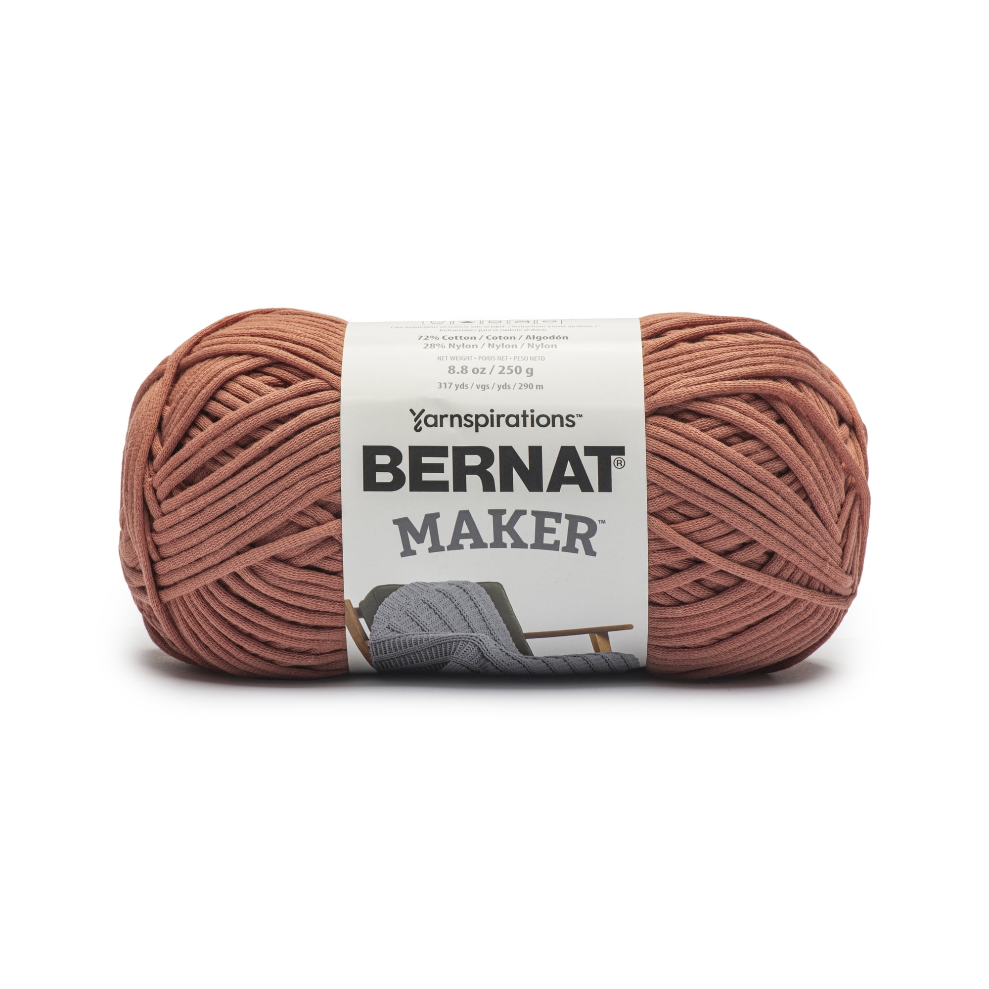 Click here for Bernat Maker #5 Bulky Cotton Yarn  8.8oz/250g 317... prices