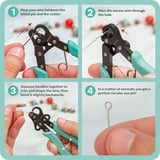 The Beadsmith Vintaj One Step Looper – Create & Trim 1.5 mm Loops ...