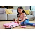 Hot Wheels RC Barbie Corvette Movie Vehicle, Battery-Operated Remote ...