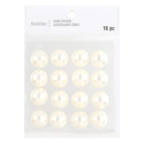 12 Packs: 16 ct. (192 total) Pearl Stickers by Recollections™ - Walmart.com
