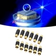Adapter 6 Female to Female Couplers + 6 Male to Male Couplers Gold ...