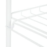 Mainstays Steel Wire Shoe Organizer, 4-Tiers, 12 Shoe Pair Capacity ...