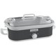 Crockpot 3.5 Quart Rectangular Casserole Slow Cooker in Charcoal ...