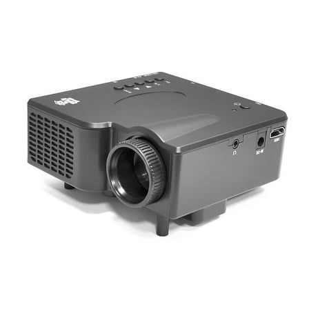 Restored RCA, 480P LCD HD Home Theater Projector with Bonus 100" Fold ...