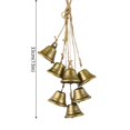 13 Inch Metal Wind Chime, Creates Crisp Melodious Sounds, Perfect for ...