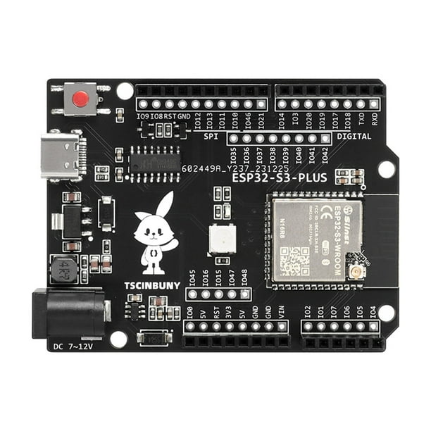 Placa de Desarrollo ESP32 S3 PLUS para IDE/MicroPython, Kit de Robot Inteligente Programable ...
