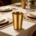 4 Pack Stainless Steel Cups 12 oz Pint Cup Tumbler, Unbreakable and ...