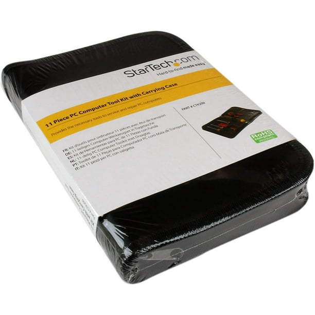 StarTech PC Computer Tool Kit with Carrying Case, 11-Piece CTK200 ...