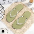 Aihuaihua Womens Clear Strap Flip Flops, Multiple Solid Color Thong ...