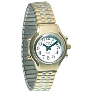 Ladies Gold-Tone One Button Talking Watch - Walmart.com