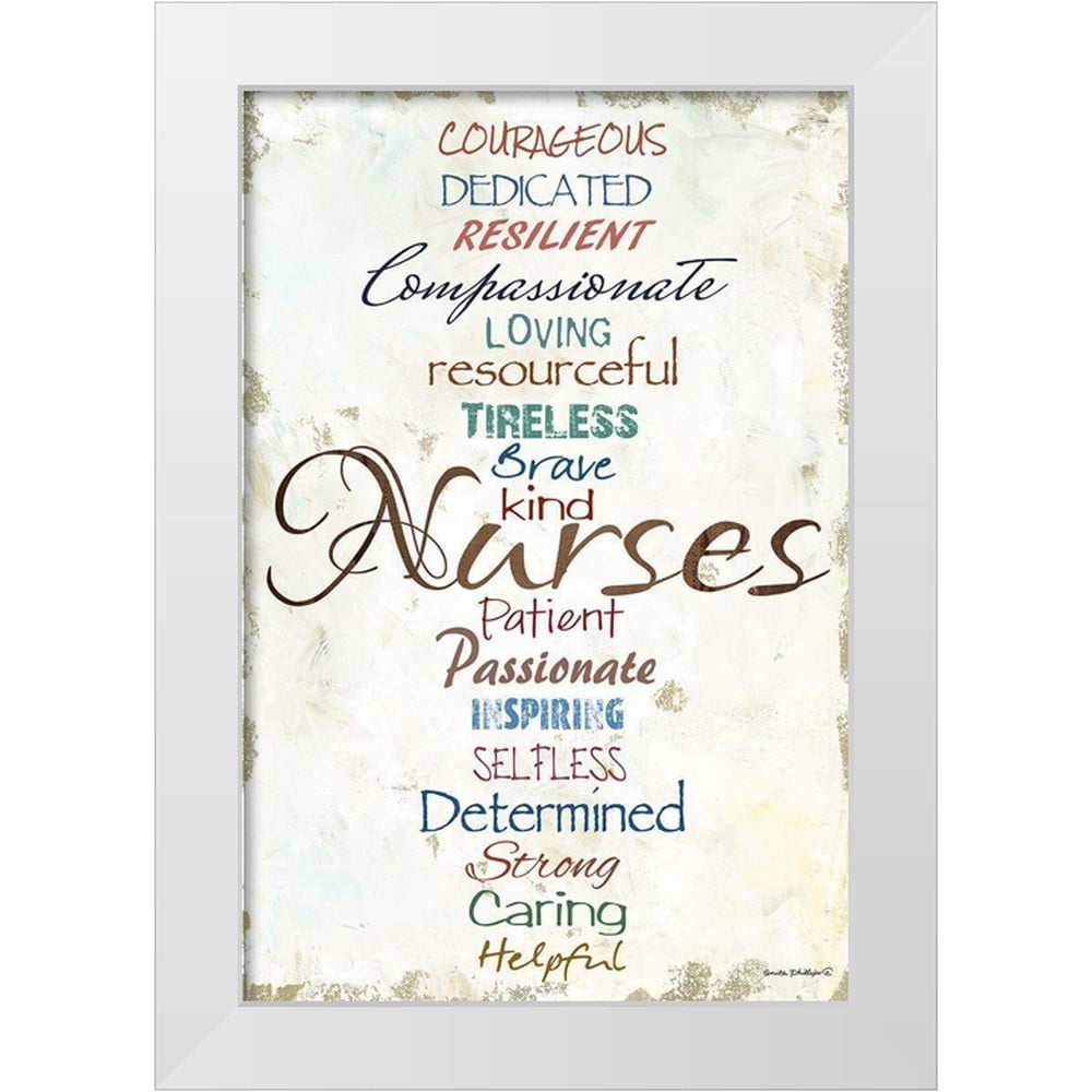 Phillips, Anita 17x24 White Modern Wood Framed Museum Art Print Titled ...