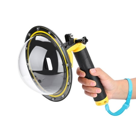 Dome Port Case, Spherical Glass Camera Dome Port PC PMMA Durable Simple ...