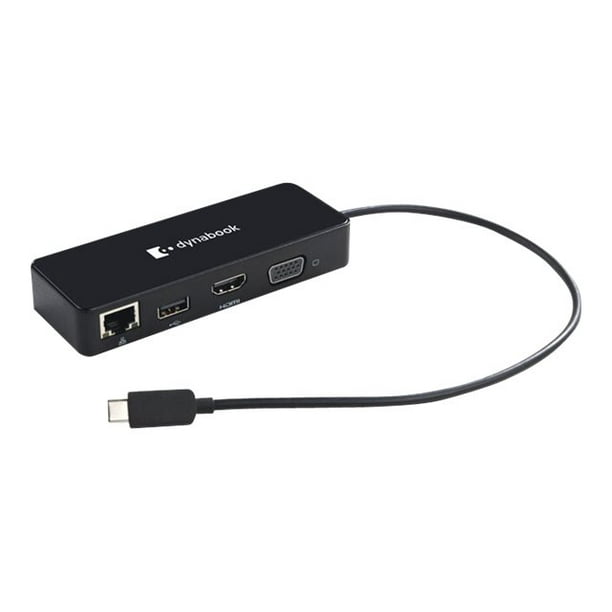 Dynabook Dynadock - Docking station - USB-C - VGA, HDMI - GigE ... Dynabook Dynadock - Docking station - USB-C - VGA, HDMI - GigE ...