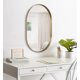 Kate and Laurel Rollo Capsule Framed Wall Mirror, Gold 20x30 - Walmart.com