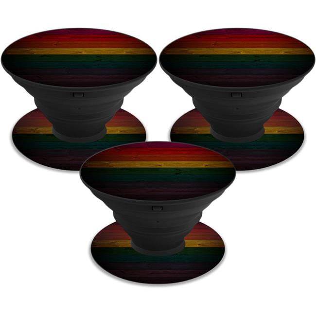 MightySkins POSOCK-Wood Style Skin Decal Wrap for Pop Sockets Sticker ...