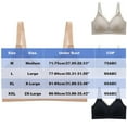 Ahabrexf Seamless Bras for Women,Solid Color Lace Splicing Sling Design ...