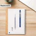 Blue Ink Pens, 12 count, Fine Point, Smooth Writing, with Stylus Tips ...