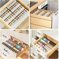 PanPanPal Spice Drawer Organizer, 2 Tier Expandable from 11" to 22 ...