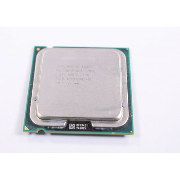 SLGTL Intel Intel Pentium E5300 Dual Core 2.60ghz Socket Lga775 Cpu ...