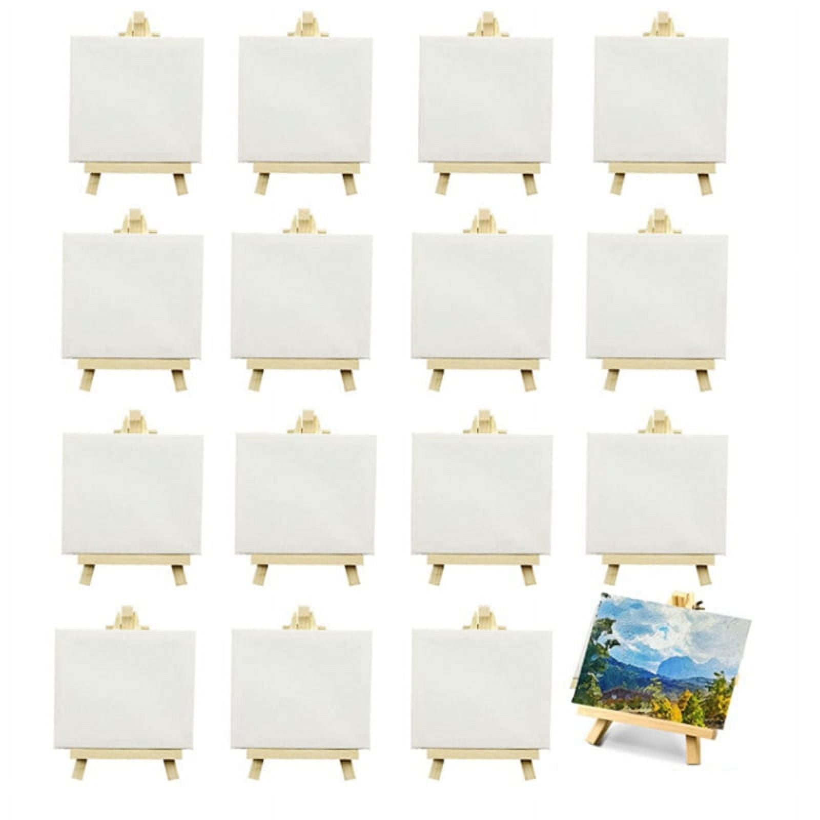 Click here for Unbranded 16 Pack 4 X 4 Inch Stretched Mini Canvas... prices