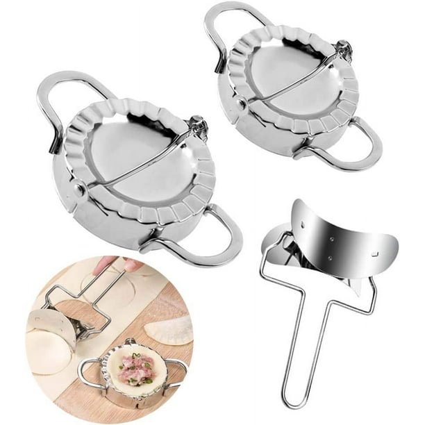 3 Styles Dumpling Machine Dumpling Shape Stainless Steel Wonton Mold ...