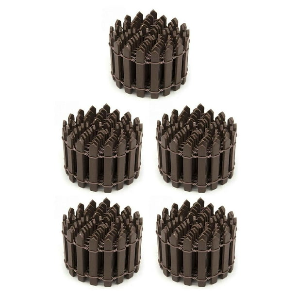 tssuouriy Mini DIY Wood Fence Palisade Garden Home Houses Decor Craft ...