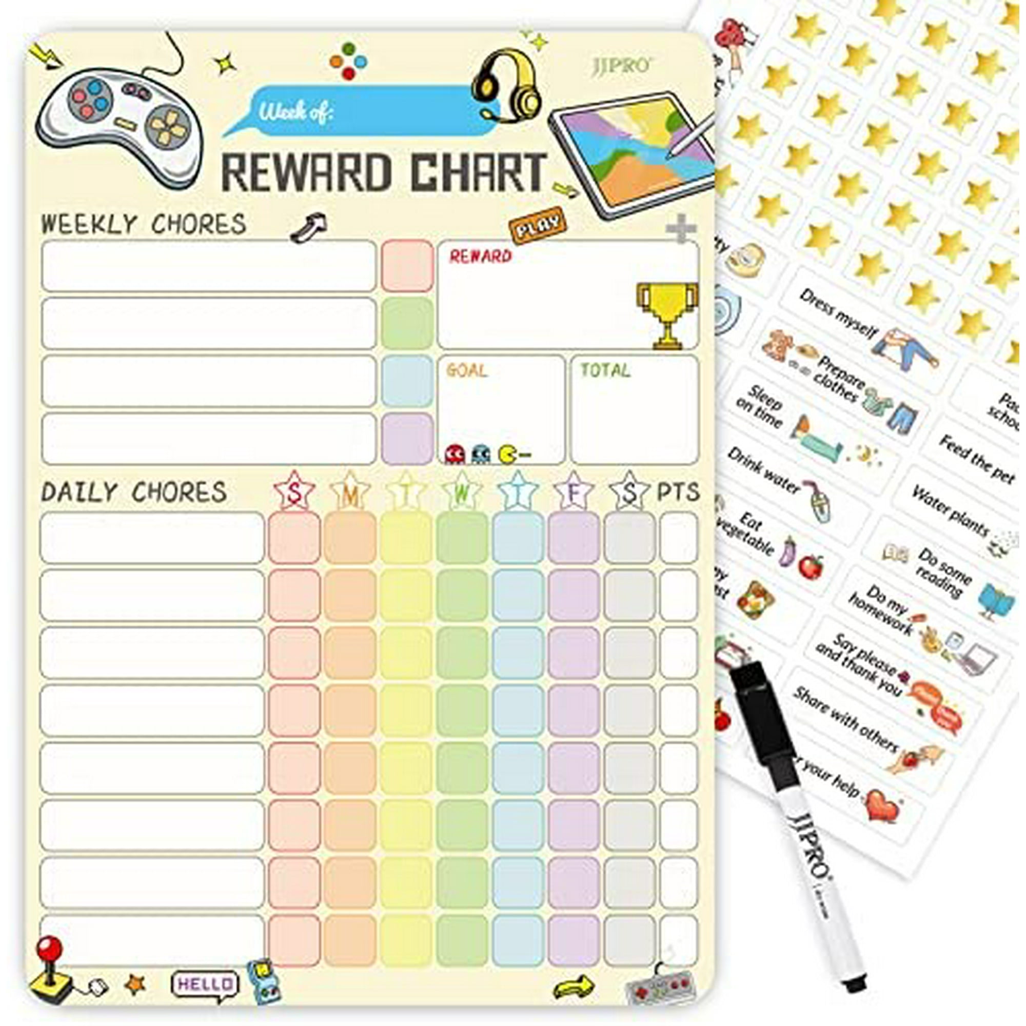 Sticker Chart Template For Behavior