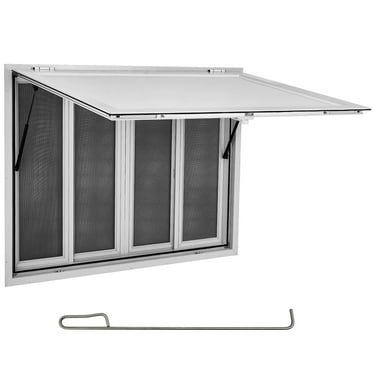 36" W x 36" H Concession Window Aluminum Alloy Food Truck Service ...