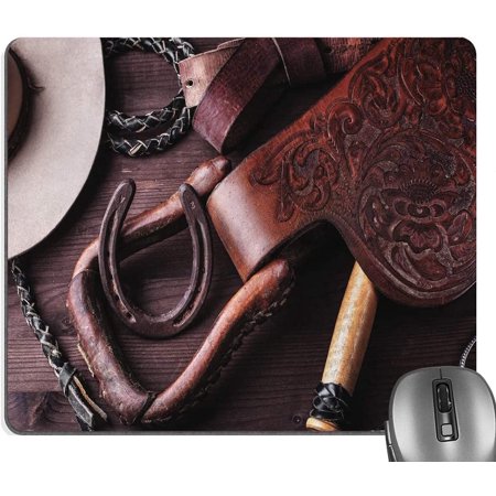Knseva Western Mouse Pad, Clothes and Accessories for Horse Riding with ...