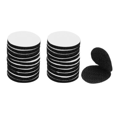 1-Inch Black Hook and Loop Fasteners 10 ft. Roll - Walmart.com