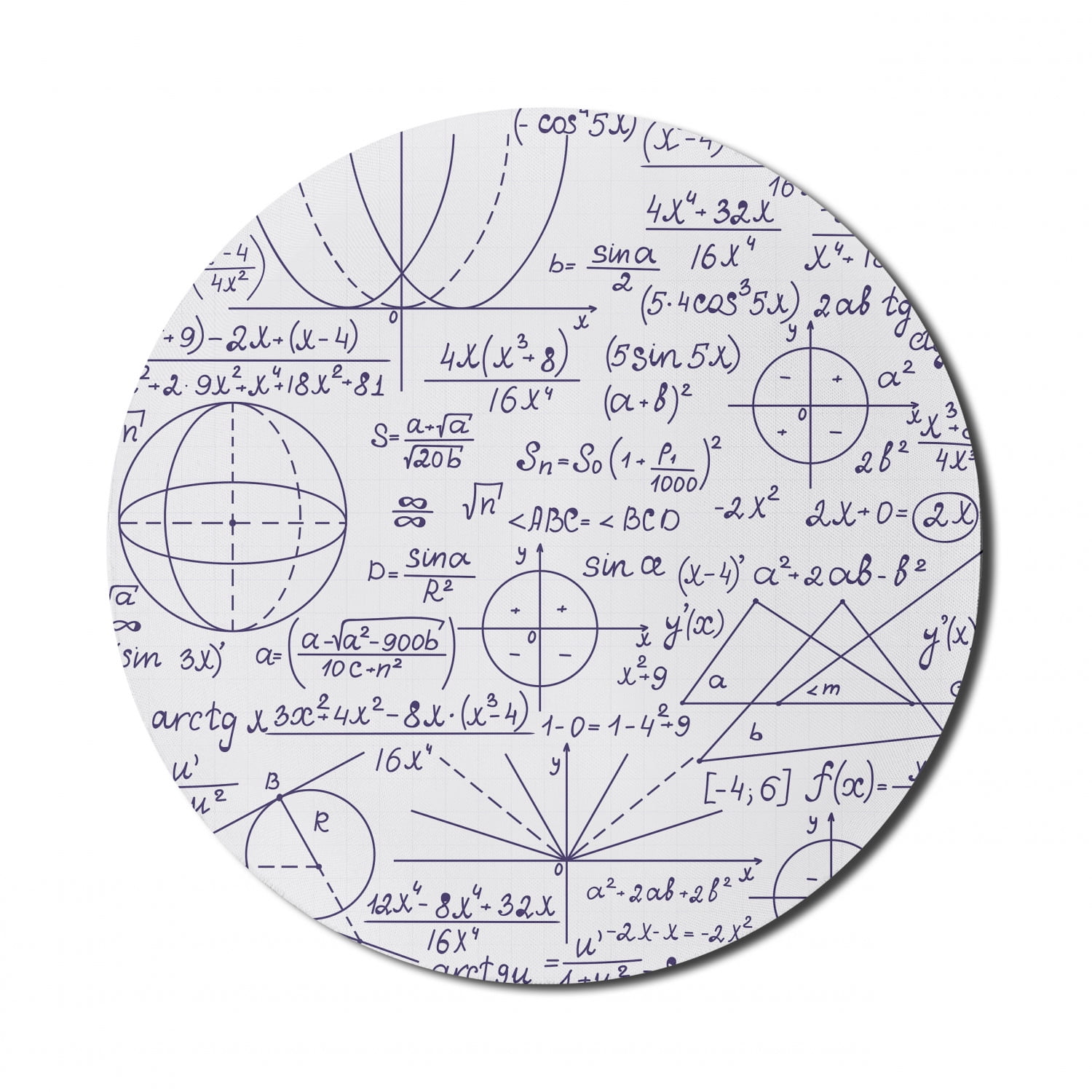 Modern Mouse Pad for Computers, School Genius Smart Student Math ...