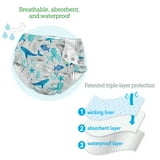 i play Baby and Toddler Snap Reusable Swim Diaper - Hot Pink and Coral ...