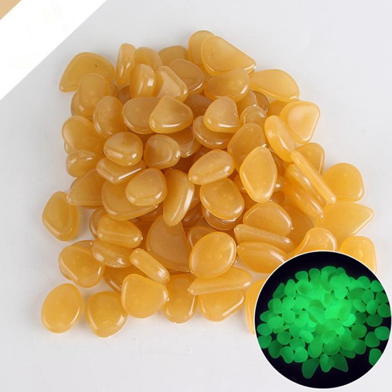 2.2lb Glow in The Dark Rocks Luminous Stone Glowing Stones Glow in The ...