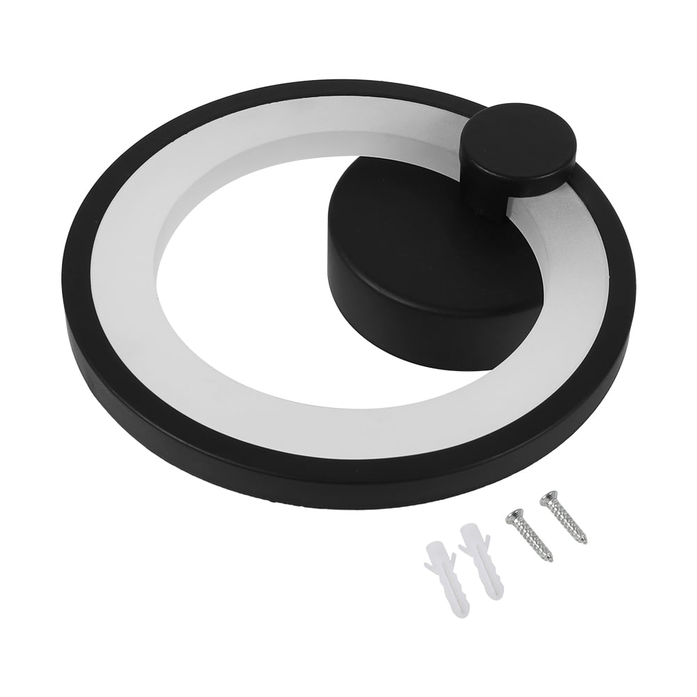 Panel de luces LED redondo moderno de 12W, lámpara de aplique montada ...