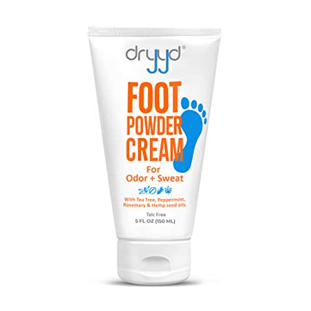 DRYYD Foot Powder cream Lotion Deodorant Antiperspirant for Sweaty ...