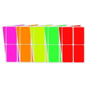 Moving Sticker Color Code Labels in 8 Assorted Colors 3 x 2 Labels (7.5 ...