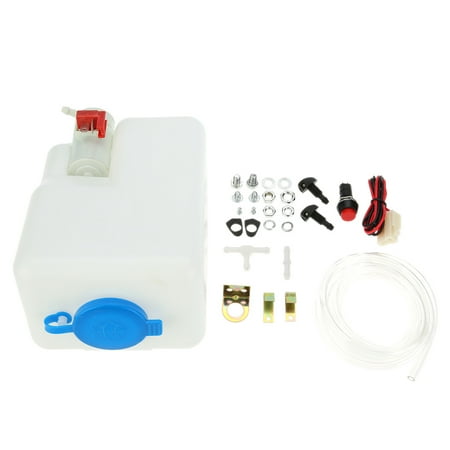 Universal Windscreen Washer Bottle Kit Cleaning Tools 12V Ideal for ...