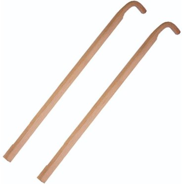 "Lehman's Wooden Cultivator TOOL HANDles, 48"" LONG Replacement Set of ...