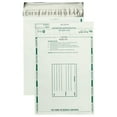 Poly Night Deposit Bags w/Tear-Off Receipt 10 x 13, Opaque, 100 Bags ...