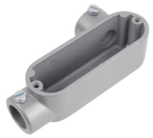 Red Dot BLRL-1, EMT Body, 1/2 Inch Emt Lrl Conduit Body, 1 PC - Walmart.com