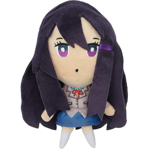 21.5cm/8.5in DDLC Plush, Anime Game Plushie Toy for DDLC Fans (Yuri ...