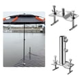 Rustproof Black Pit Umbrella Base Stand for Market Stall Sunshade ...