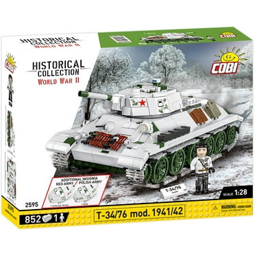 COBI-2569 COBI 1165 PCS HC WWII /2569/ M4A3 SHERMAN W/T34 CALLI ...