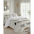 4 Piece Duvet Cover Set Full, Spring Farm Animals with Quotes Soft ...