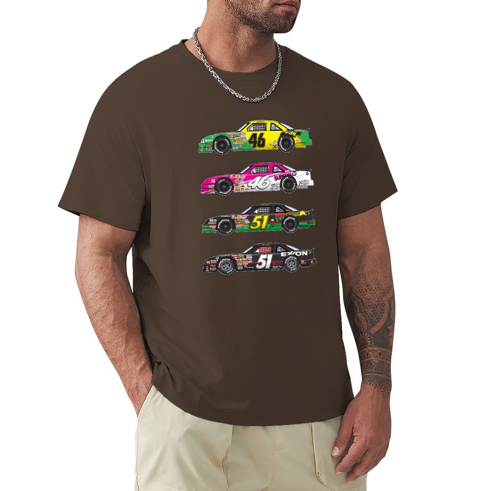 Days of Thunder Car Collection Illustration, Cole Trickle, Rowdy Burns ...