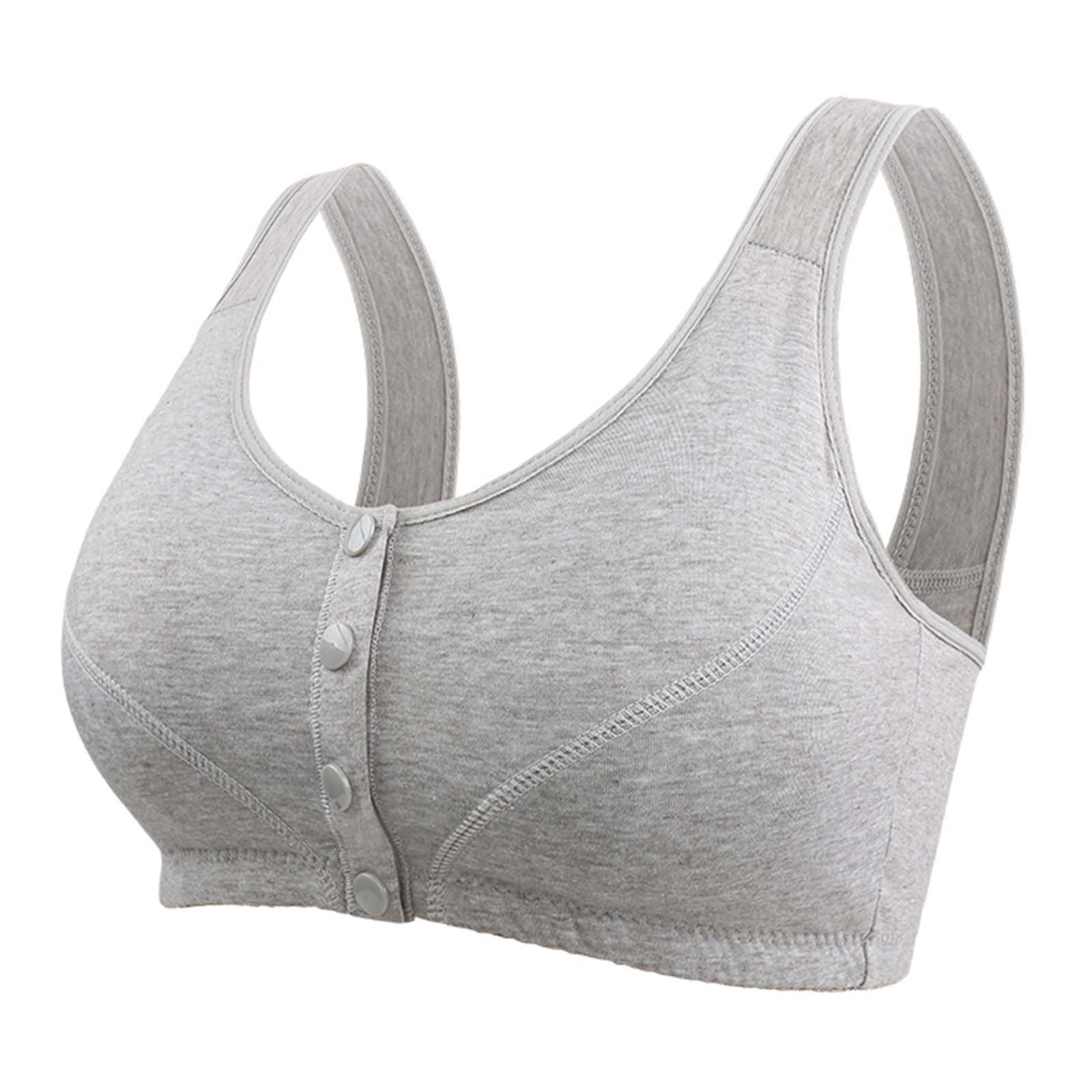 Wcjm Moona Bra For Senior Front Closure Breathable Bra For Seniors Wirefree Bras For Older Women 46