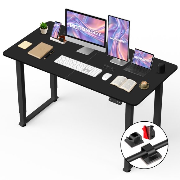 MotionGrey - Ergo2 Pro Adjustable Electric Standing Desk with Memory ...