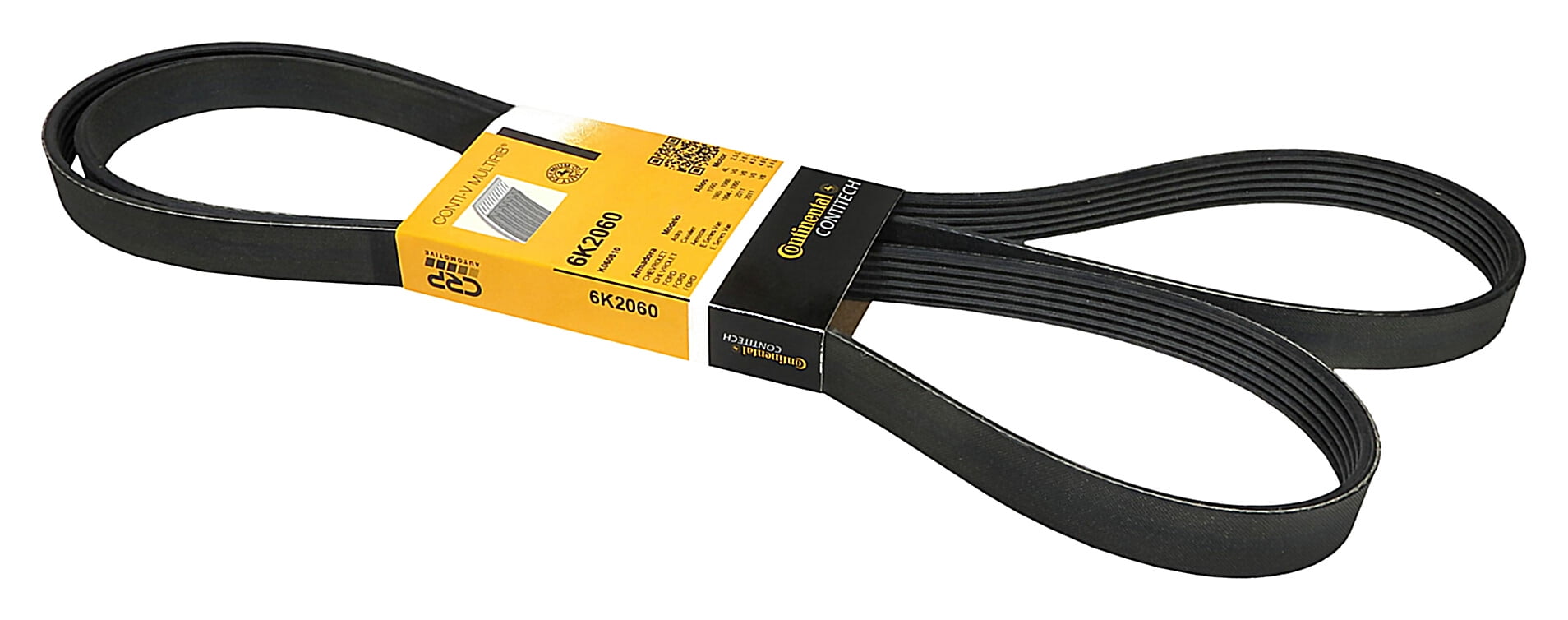 Banda Serpentina CONTITECH 2060 mm para GMC L4 2.5L 1991 A 1993 ...