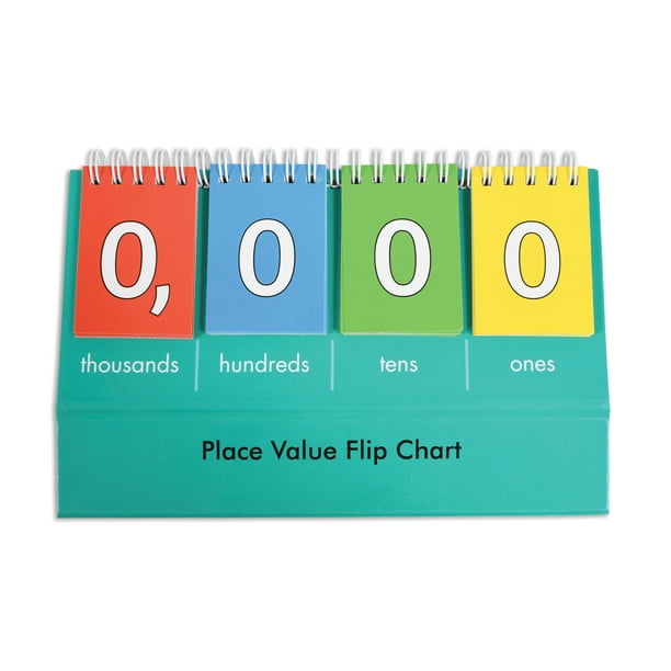 Edx Education Student Place Value Flip Chart - Walmart.com - Walmart.com