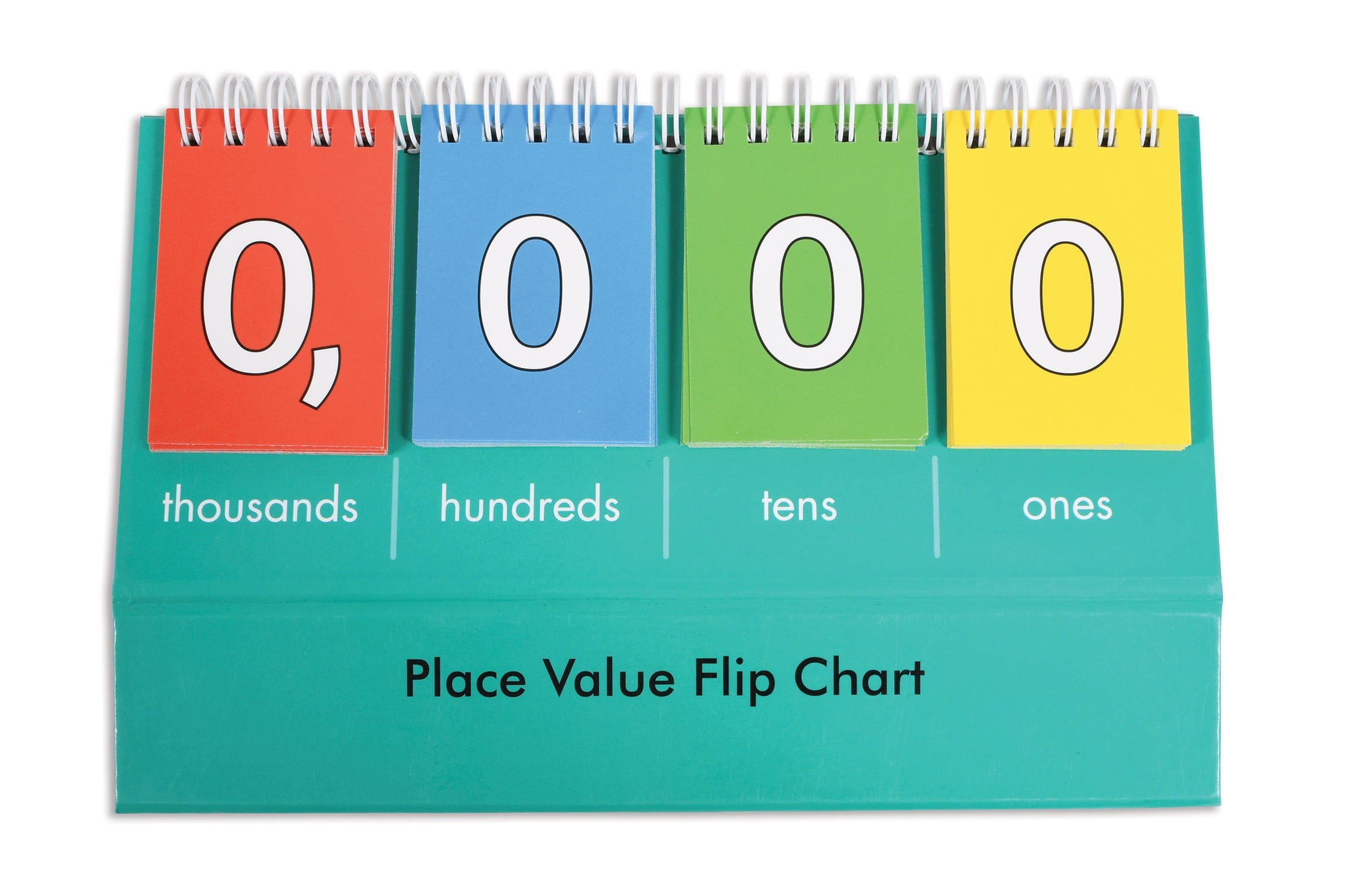 Edx Education Student Place Value Flip Chart Thousands Learn To
